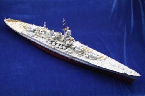 Italian battleship Roma DX PACK (designed to be used with Trumpeter ...