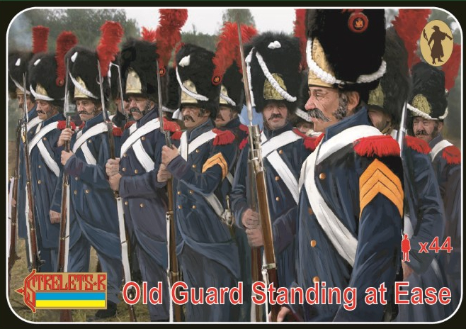 Napoleonic French Old Guard Standing at Ease Strelets-R 17072