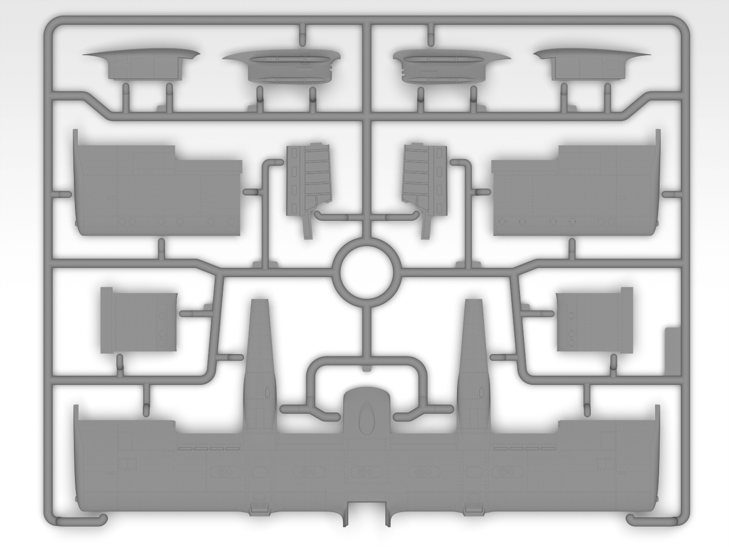 OV-10A Bronco, US Attack Aircraft (100% new molds) ICM 48300