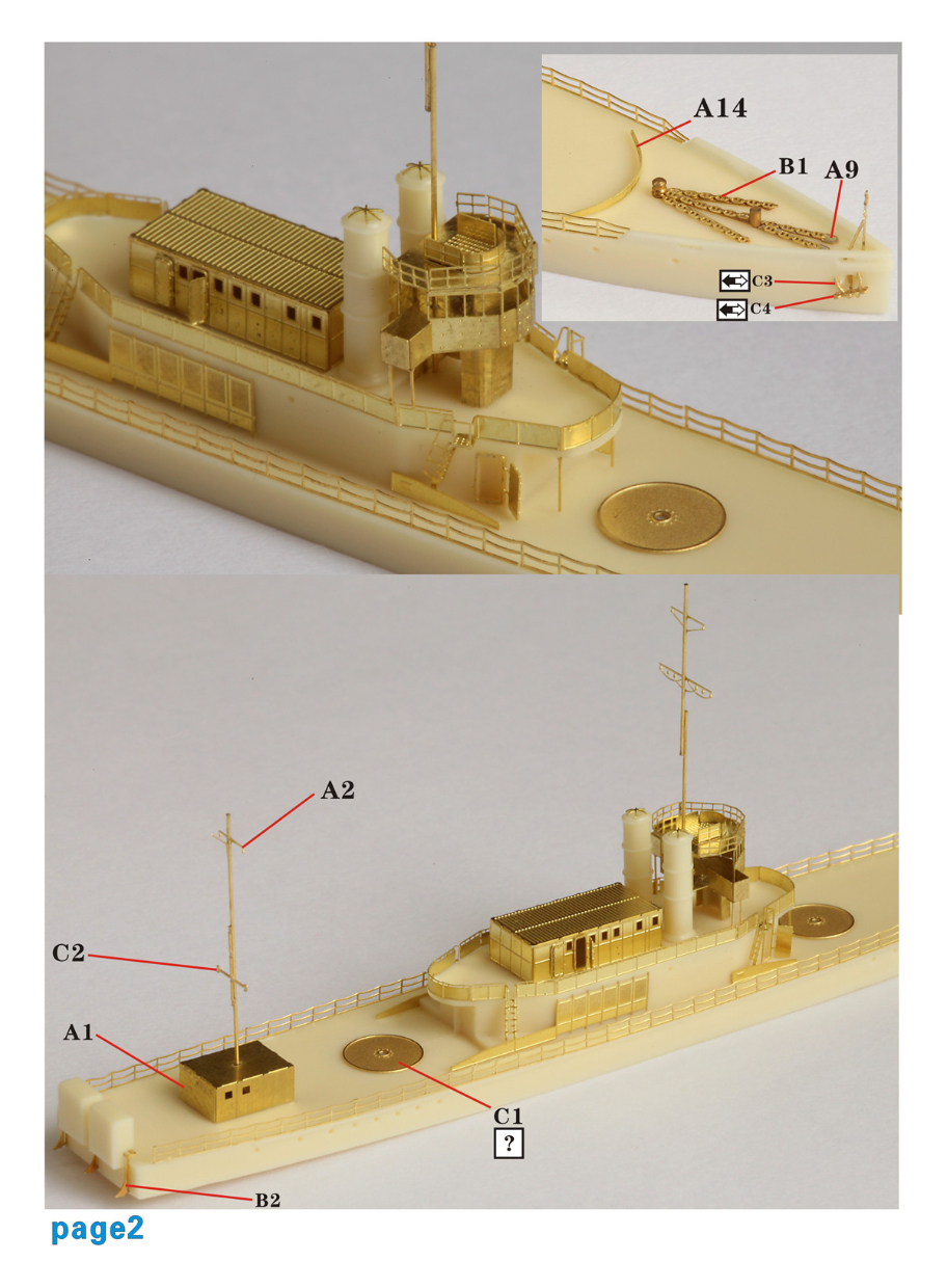 IJN WWII Gunboat Suma - Resin Model Kit Five Star Model -720025