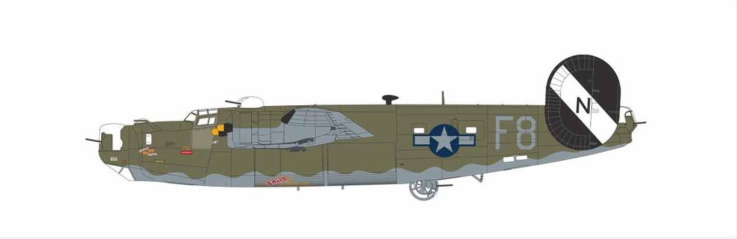 Consolidated B-24 H Liberator - New Tooling in 2024 Airfix 09010