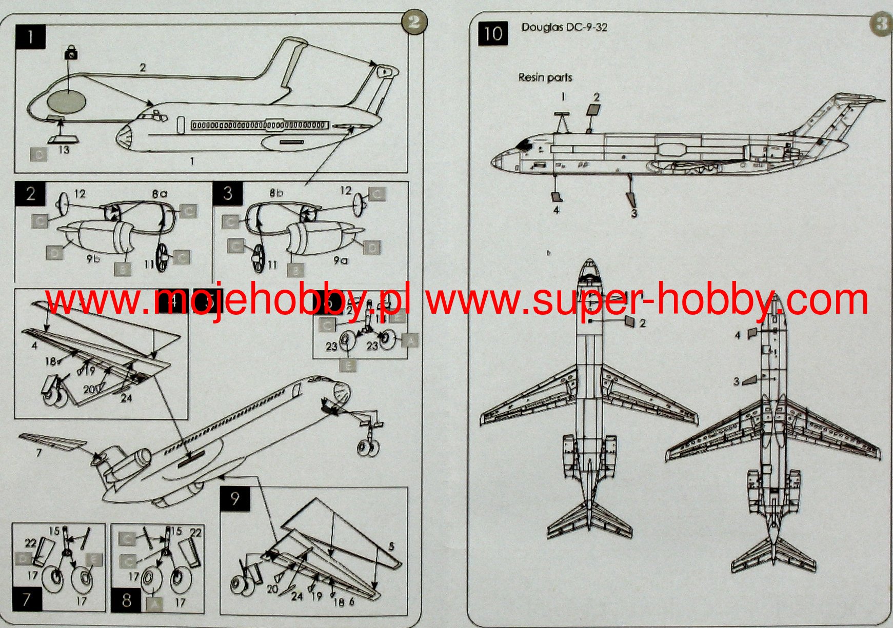 Douglas DC-9-32 Hughes Airwest KARAYA -144-04