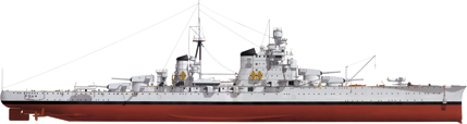 Italian Heavy Cruiser Pola Hobby Boss 86502