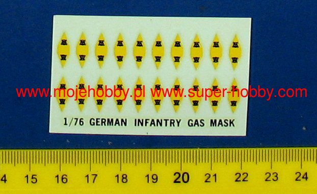German Infantry GASMASK Type GM-38 Fujimi 760285