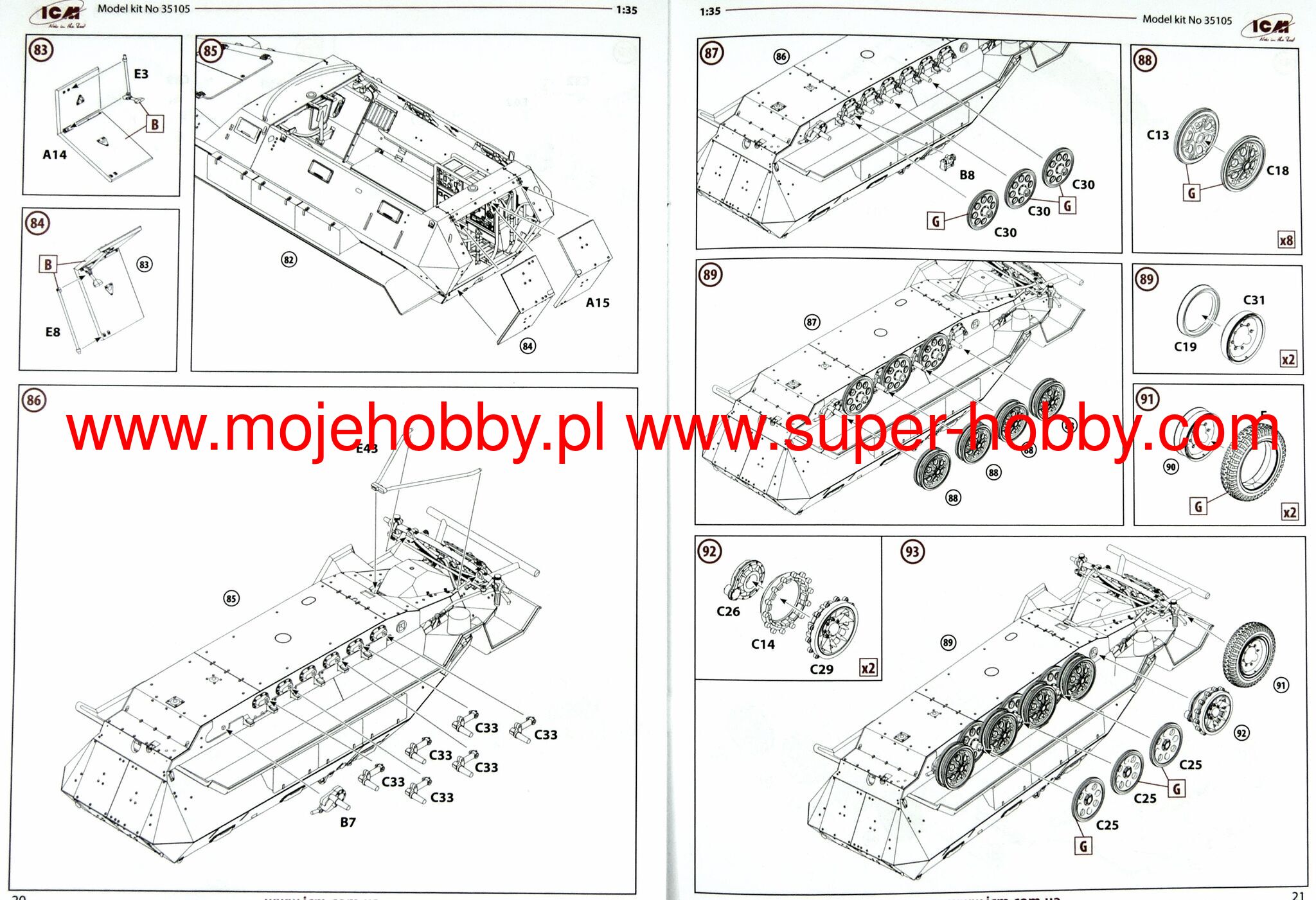 Sd.Kfz.251/18 Ausf.A Beobachtungspanzerwagen ICM 35105
