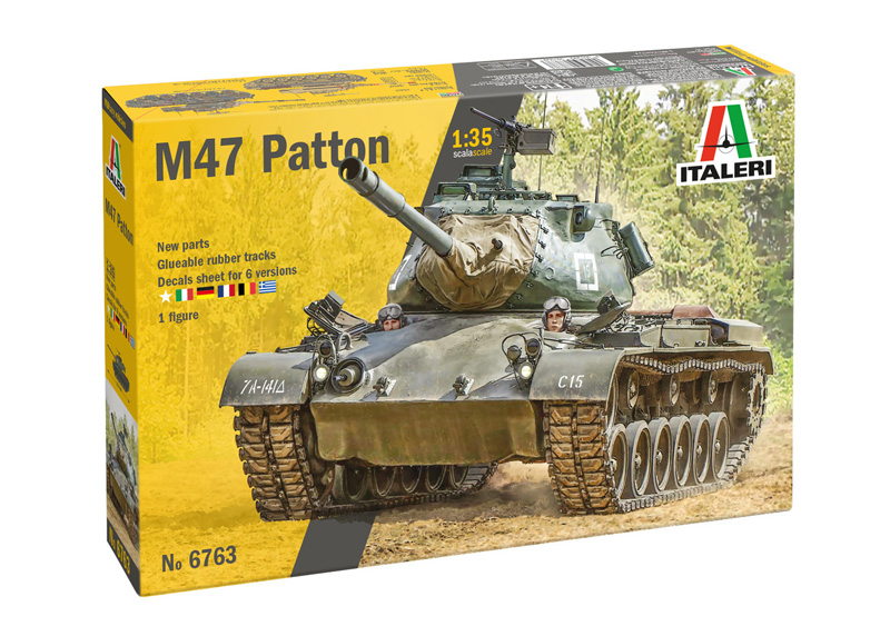 M47 Patton (New Parts) Italeri 6763