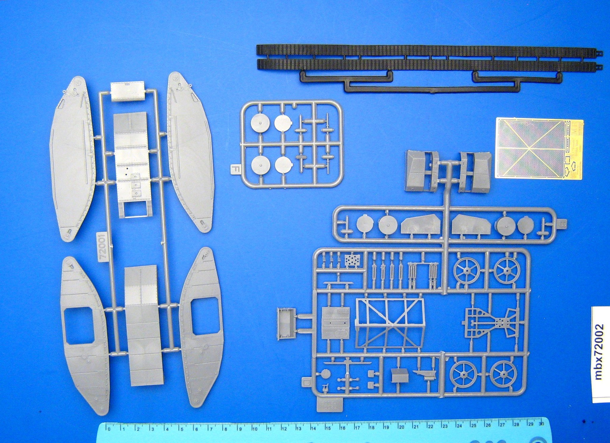 MK I Female British Tank, Somme Battle period, 1916 Master Box 72002