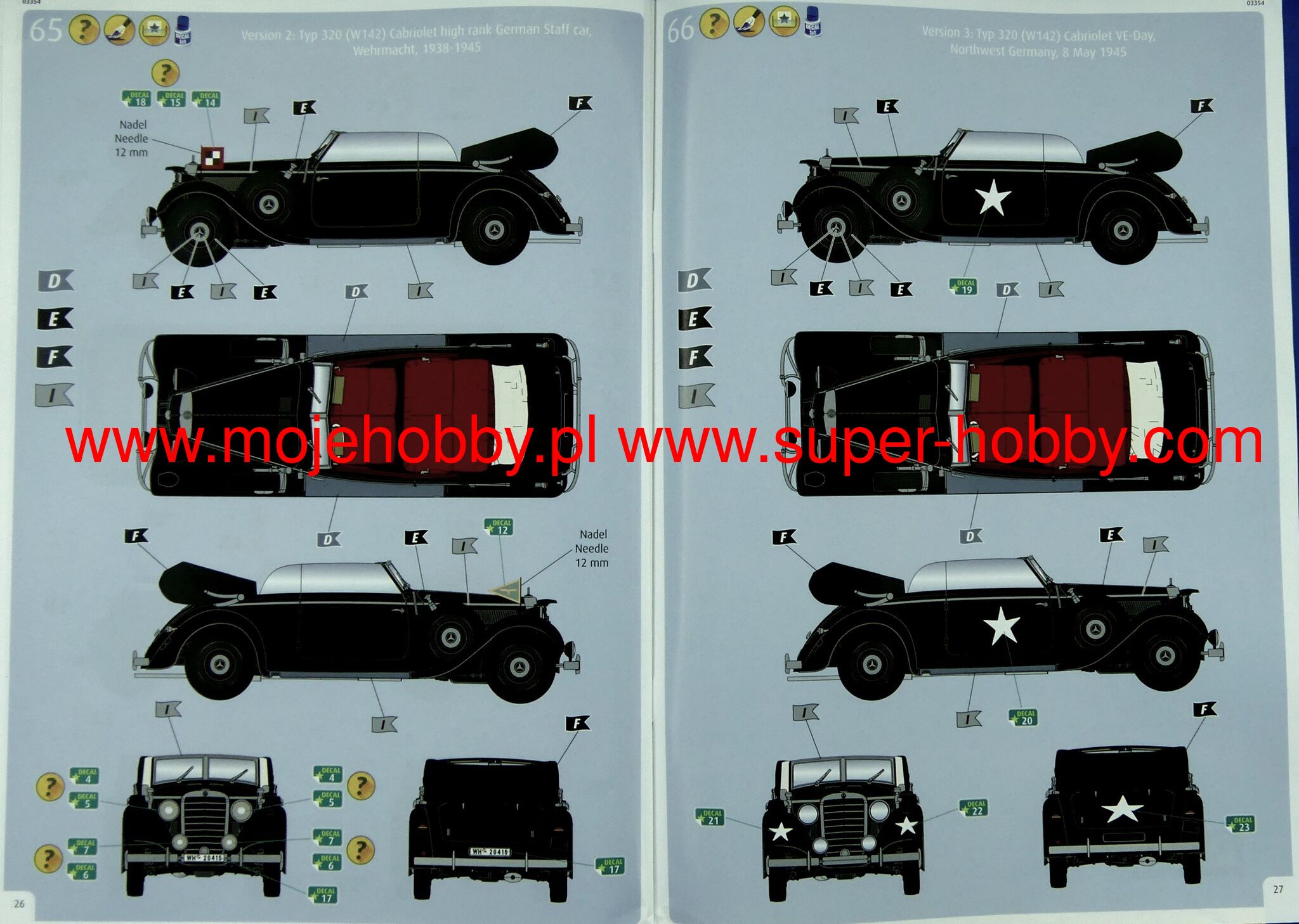 Typ 320 (W142) Cabriolet Revell 03354