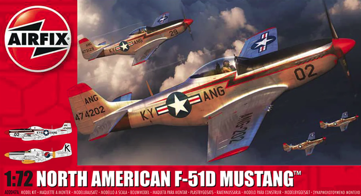 North American F-51D Mustang Airfix 02047A