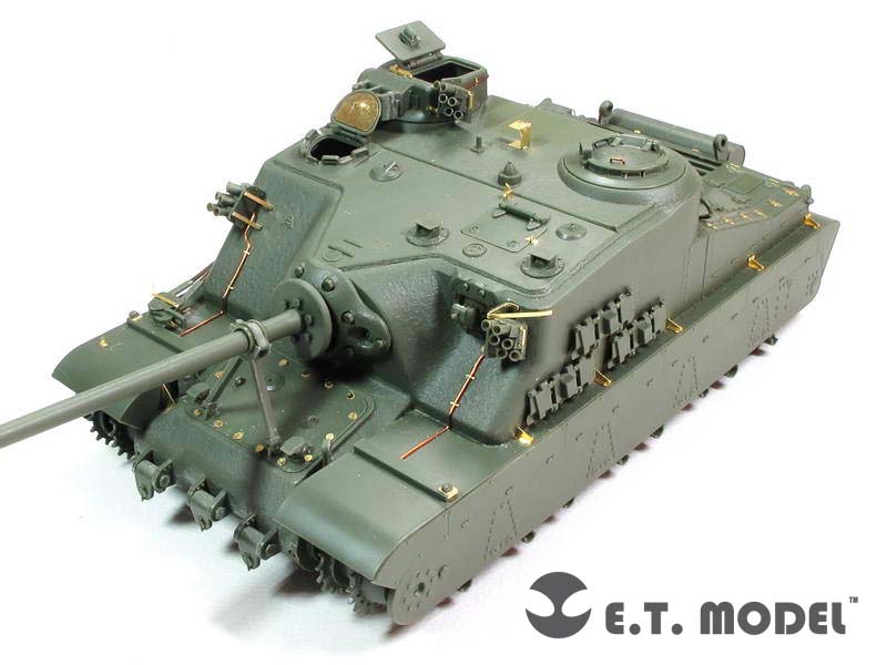 British WWII Heavy Assault Tank A39 Tortoise (for Meng TS-002) ET Model ...