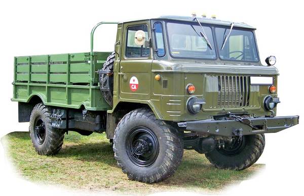 Soviet All-Road Military truck GAZ-66 ACE 72182