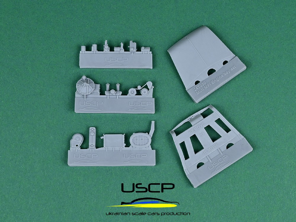 Mini MPI Engine Bay Super Detail Set (TransKIT) Ukrainian Scale Cars ...