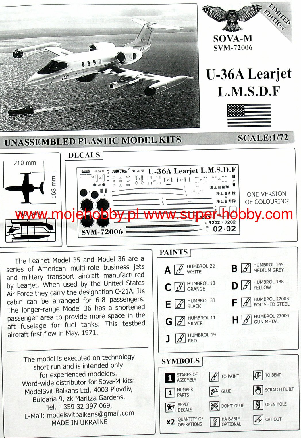 U-36A Learjet SOVA-M 72006