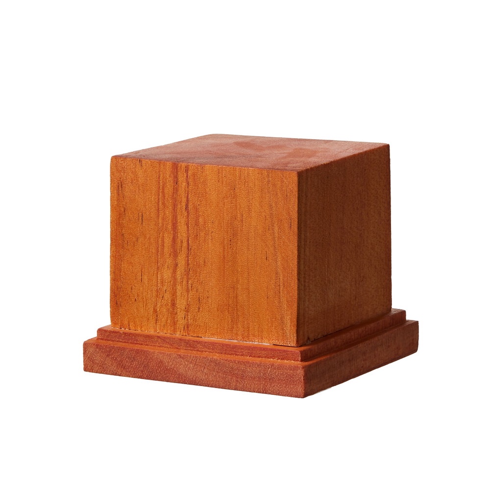Wooden Base Square M 60x60x50mm Mr.Hobby -DB-002