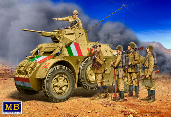 Italian Military men WWII Master Box 35144