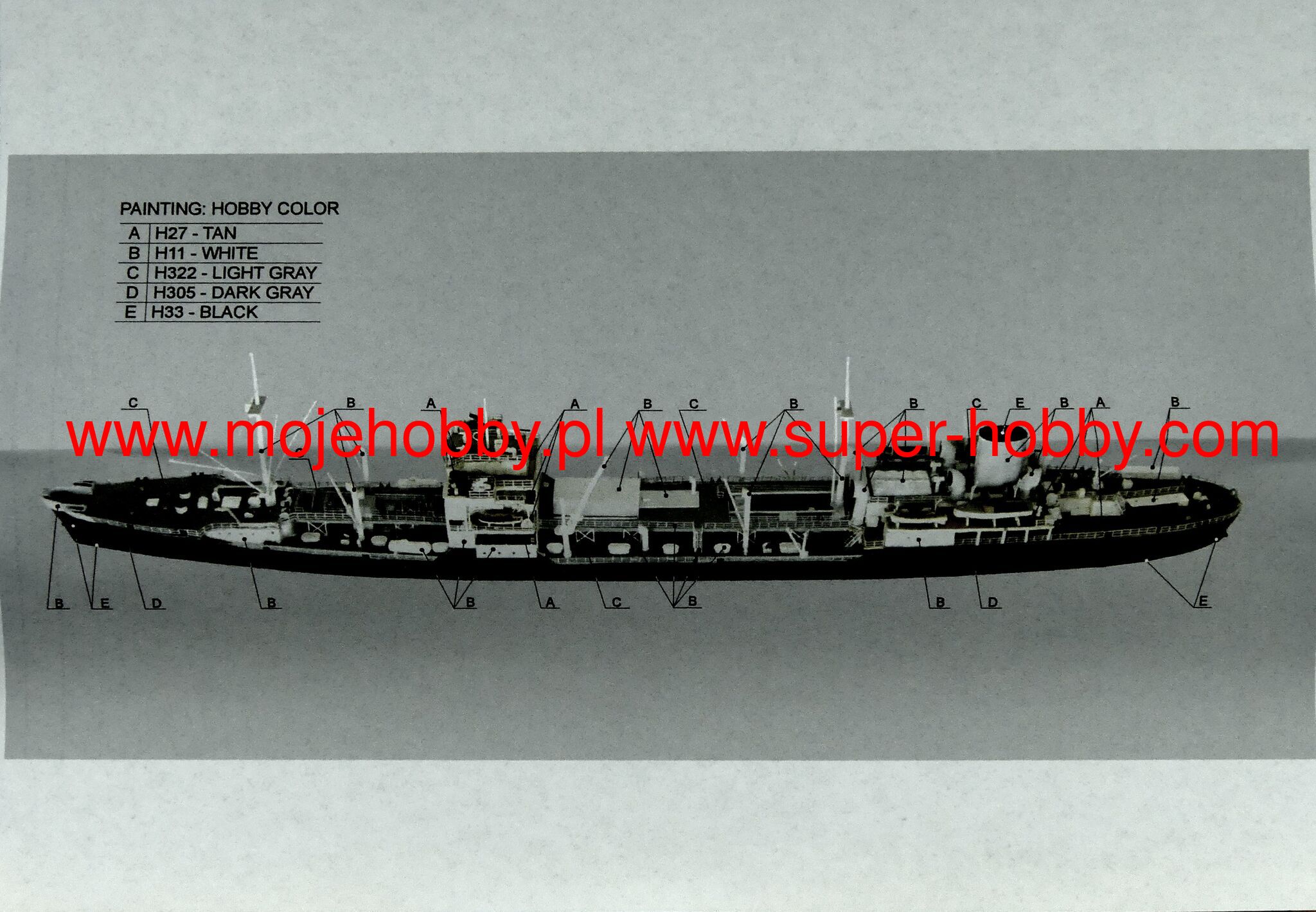 'Uckermark' 1942 ex 'Altmark' - German Supply Ship NIKO MODEL -7125