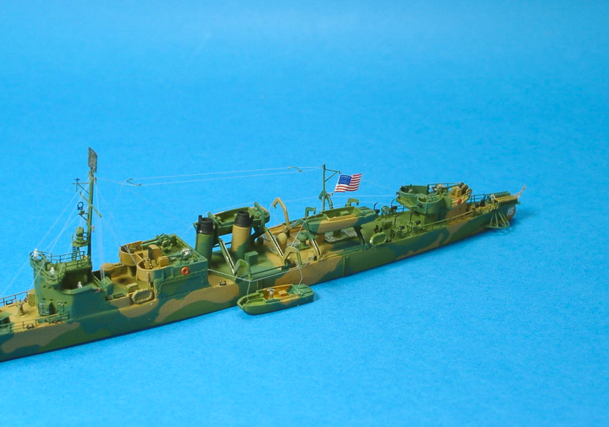 US Navy Destroyer/ Transport Ward APD-16 NIKO MODEL -7023