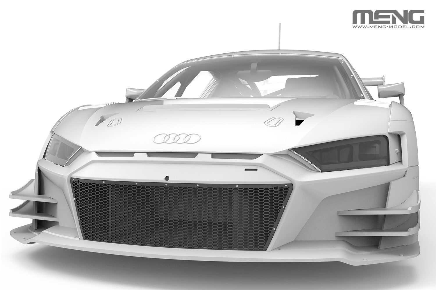 Audi R8 LMS GT3 EVO II B-Quik Absolute Racing Meng Model -CS011