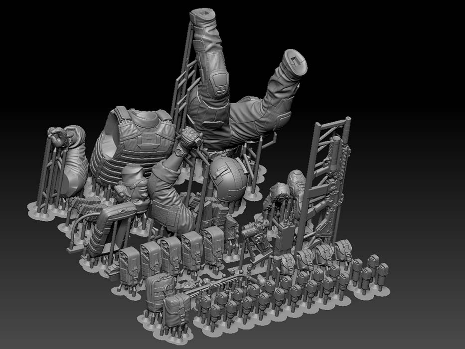 US Navy Seal Team Operator (With Hk416*XM320) Legend -LF1508