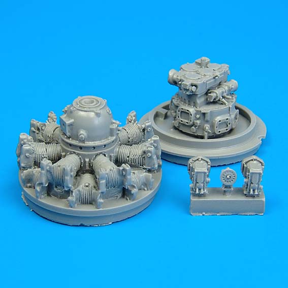 F4F-4 Wildcat Engine Tamiya Quickboost 48013