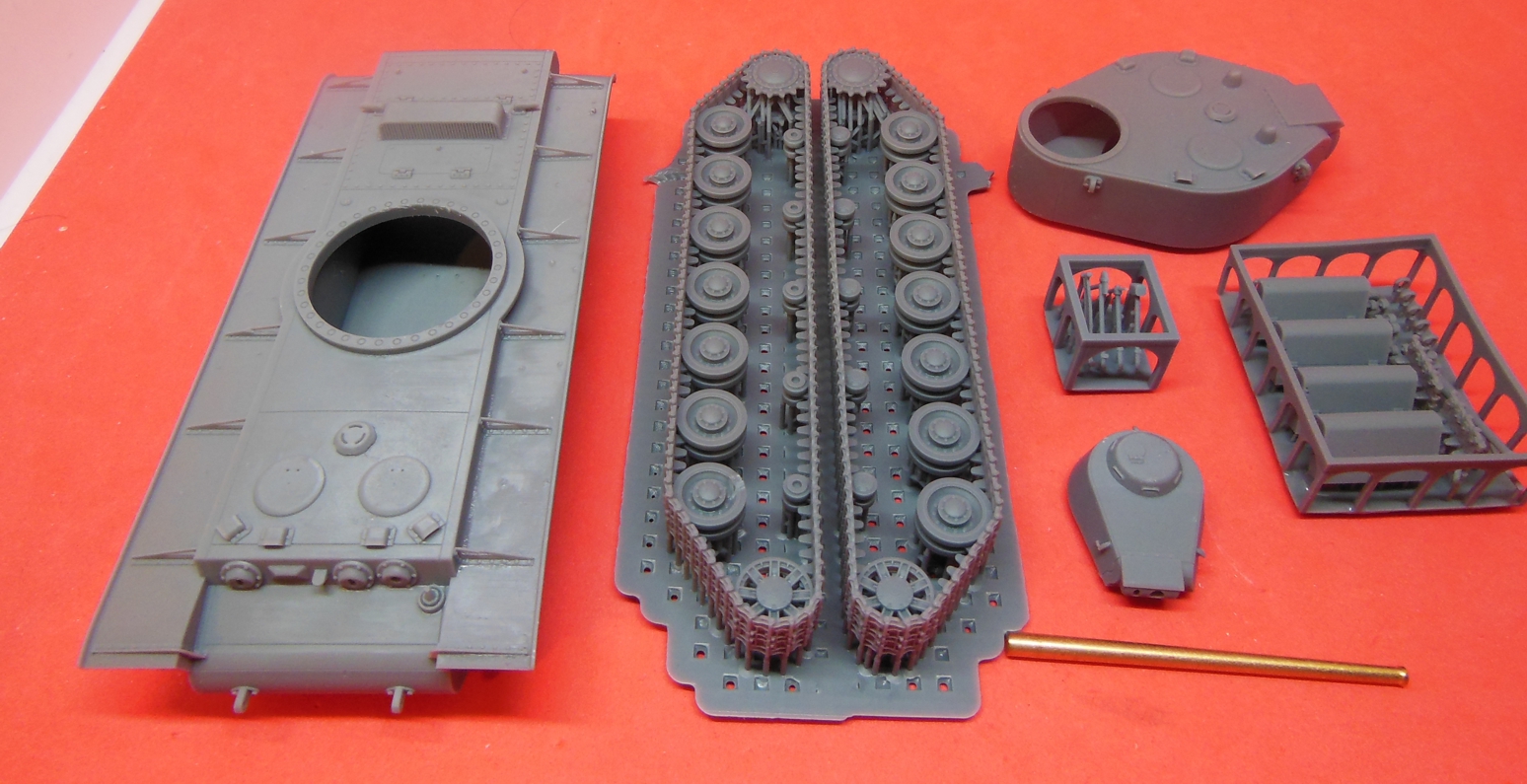 Soviet Heavy Tank KV-4, Strukov´s Proposal OKB Grigorov -TRV72021