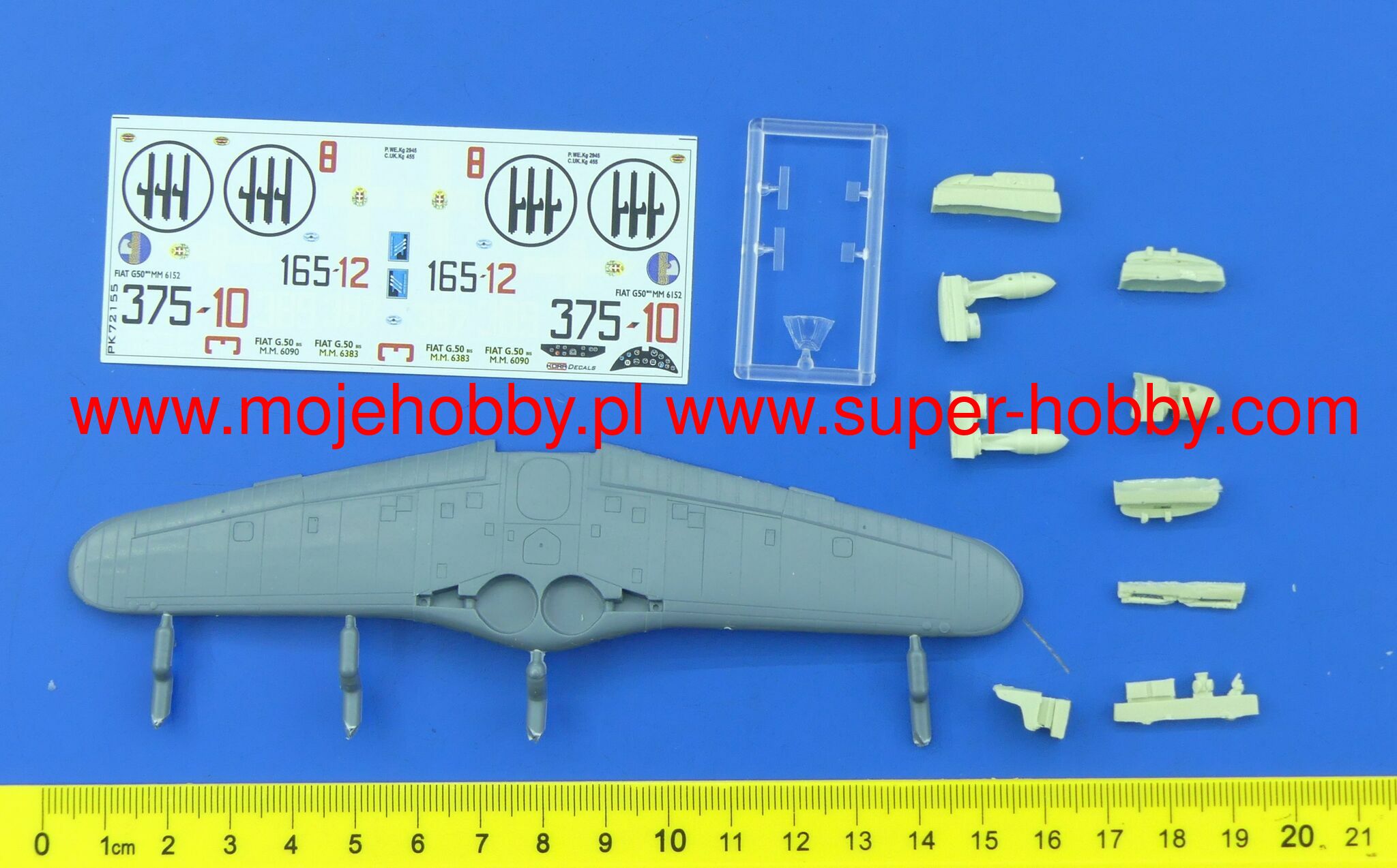 Fiat G.50BIS/AS Freccia, Bombe Alari - Italian Fighter Bomber Kora ...