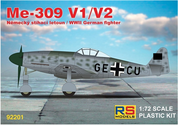 Messerschmitt Me 309 V1 & V2 RS Models 92201