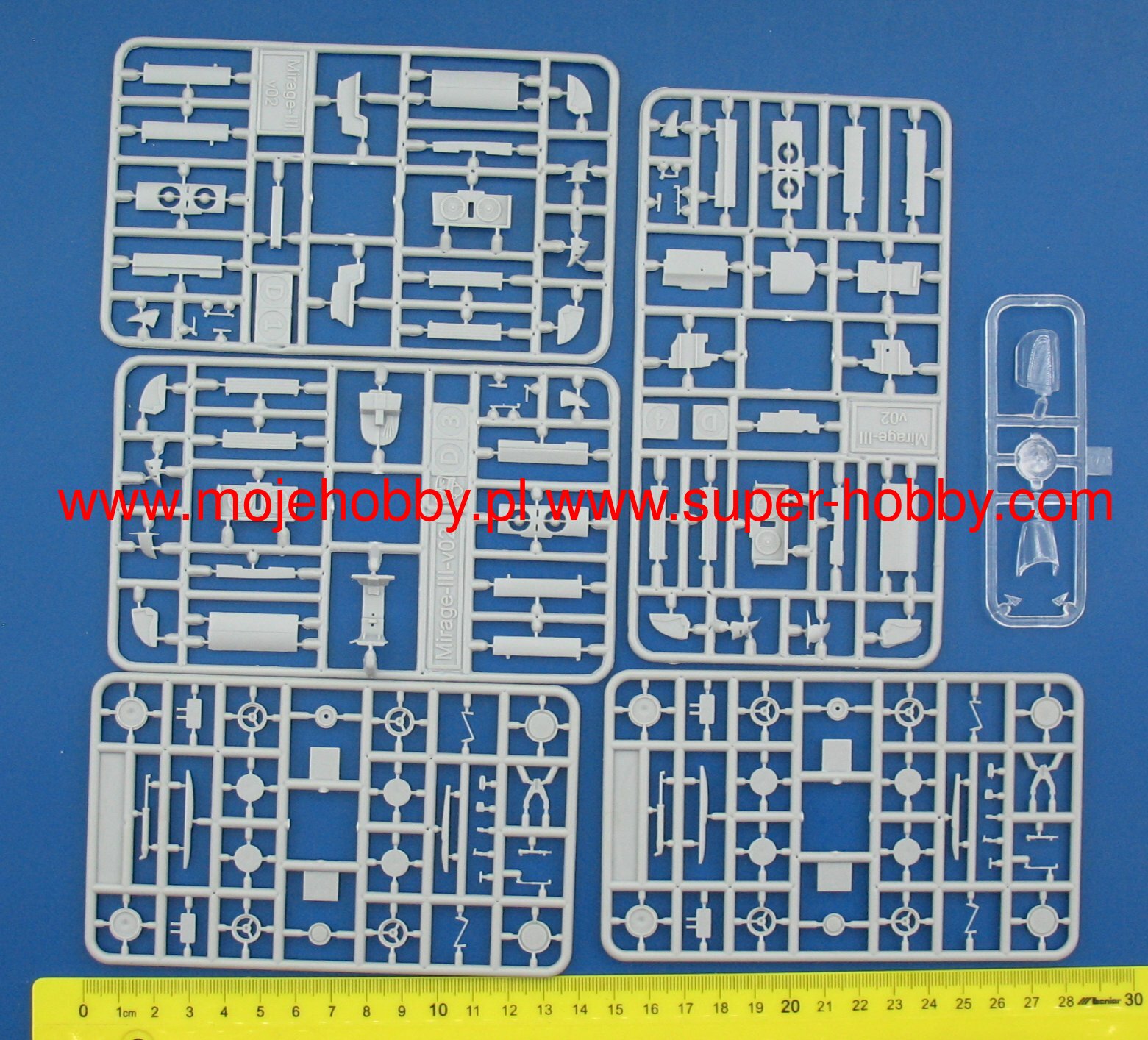 Mirage III V-02 Fastest VTOL ever Modelsvit 72034