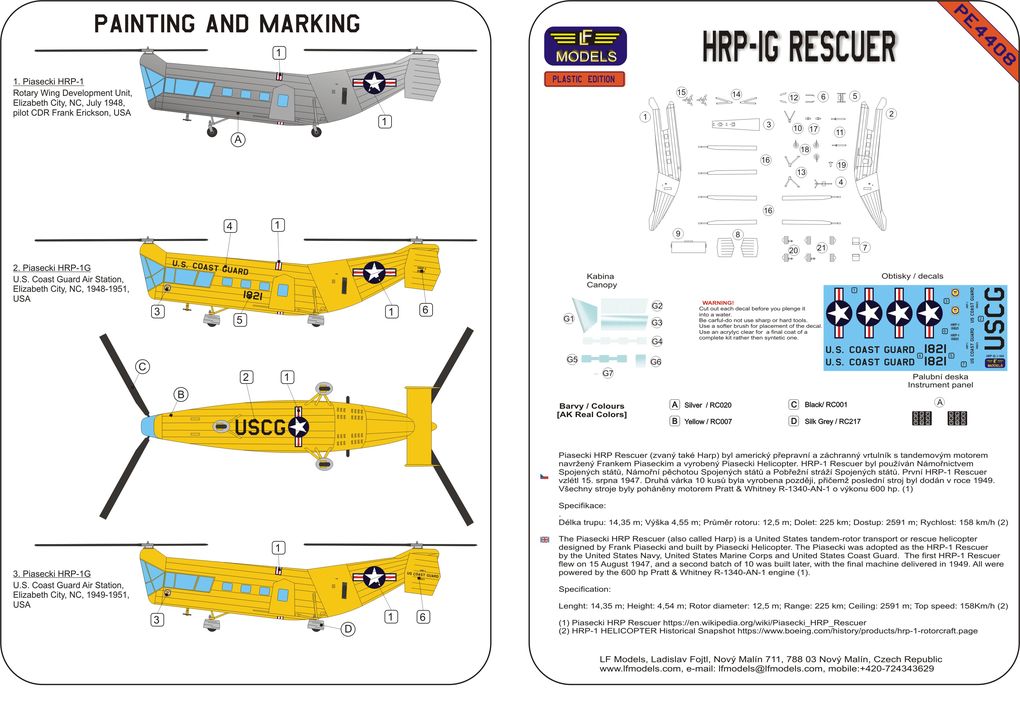 HRP-1G Rescuer LF Models -PE4408