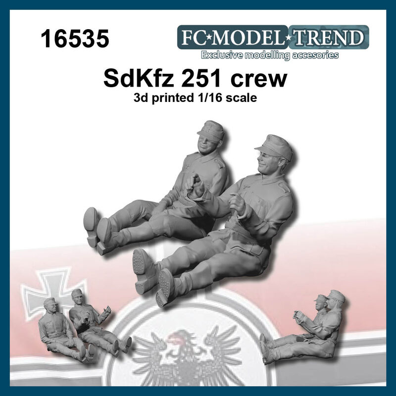 SdKfz 251 Crew FC ModelTrend 16535