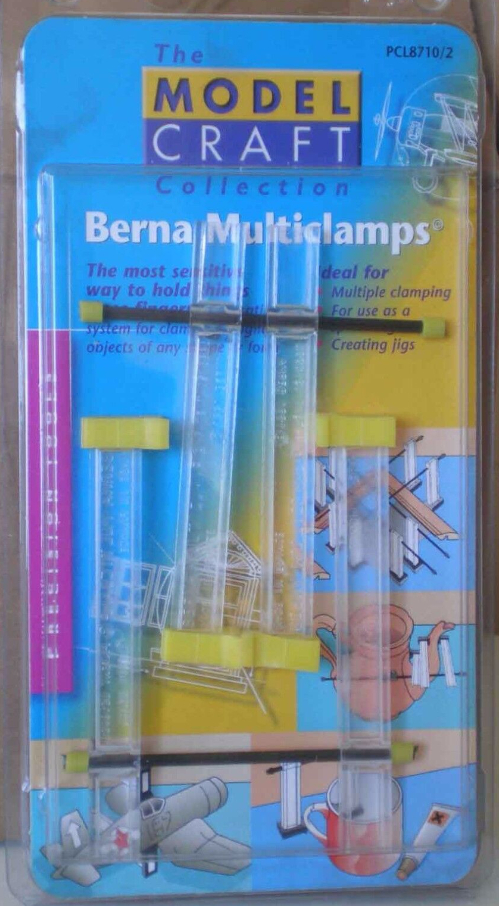 Small Hobby Clamps (2 pcs) Shesto -PCL8710-2