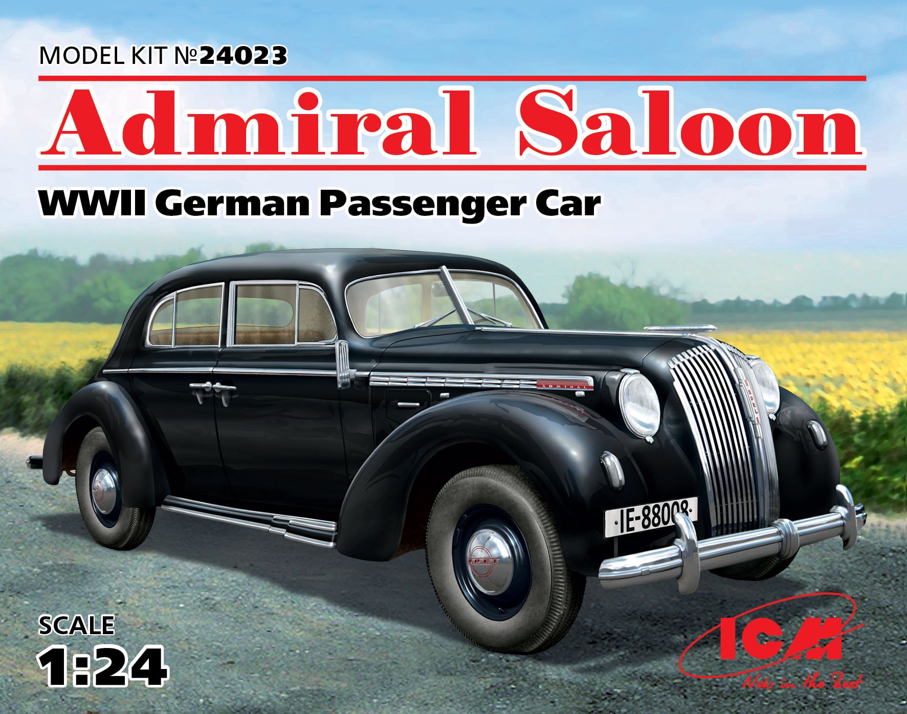 Admiral Saloon (WWII German Passenger Car) ICM 24023
