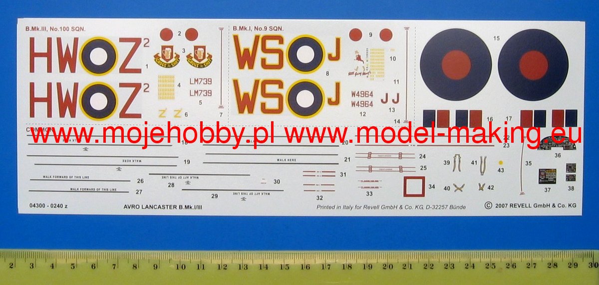 Avro Lancaster Mk.I/III Revell 04300