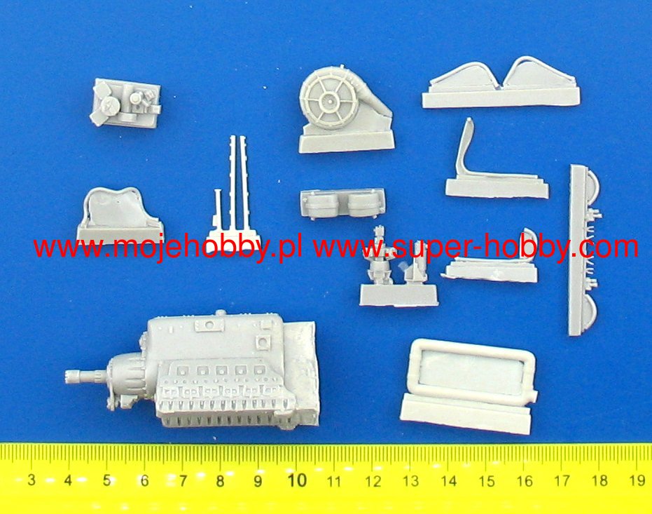 Daimler-Benz DB 603E - WW II German Aircraft Engine 1/32 CMK K5086