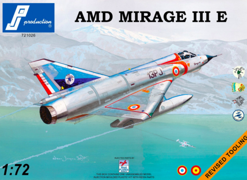 Mirage III E French, Spain - Injected - Revised tooling PJ Production ...