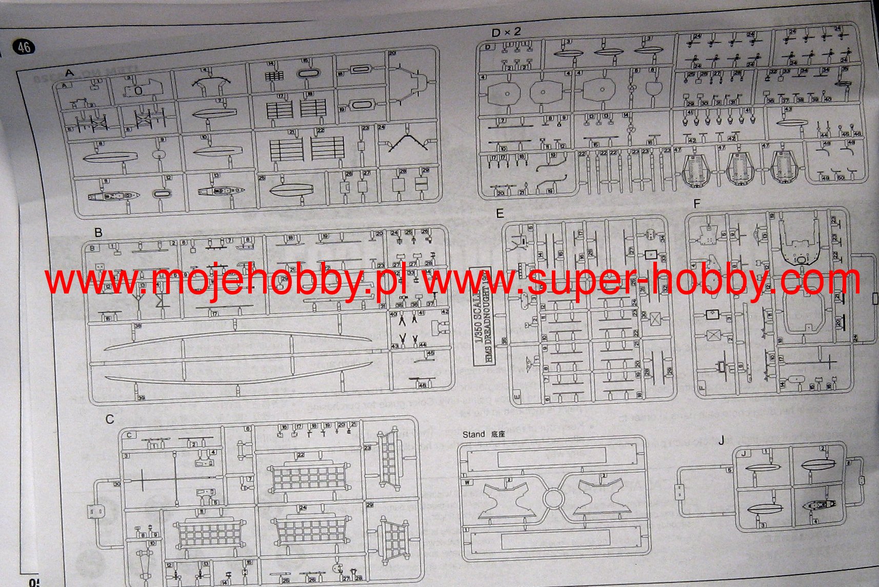HMS Dreadnought 1907 Trumpeter 05328