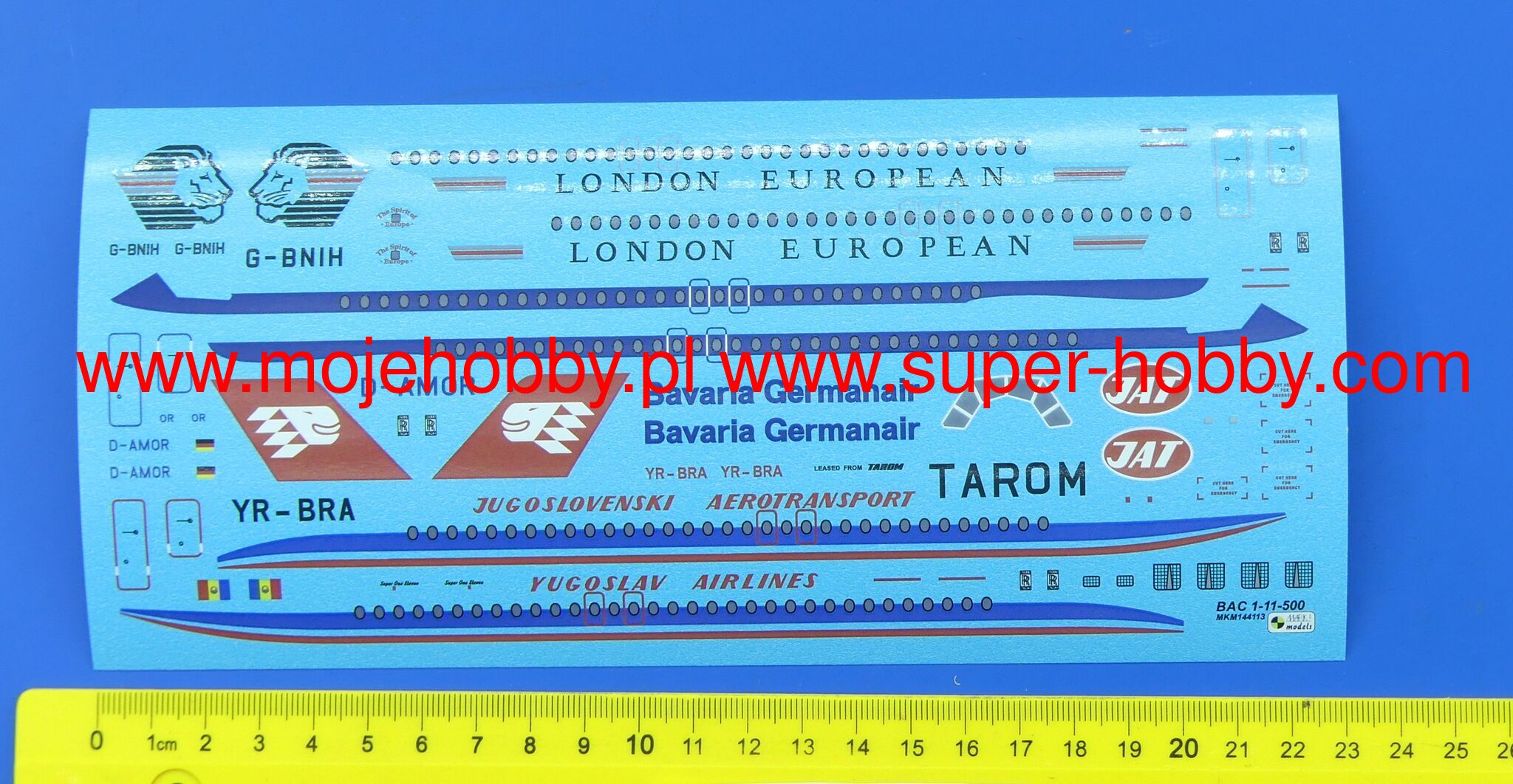 BAC/Rombac 1-11-500 'Super One-Eleven' (London European, Bavaria ...