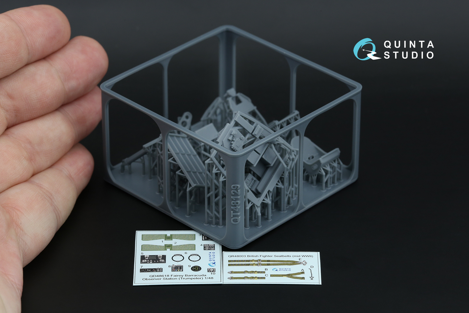 Fairey Barracuda Observer Station - 3D-Printed & Coloured Interior on ...