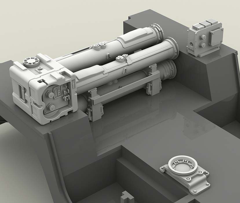 TOW Missile Rack set Legend -LF3D006