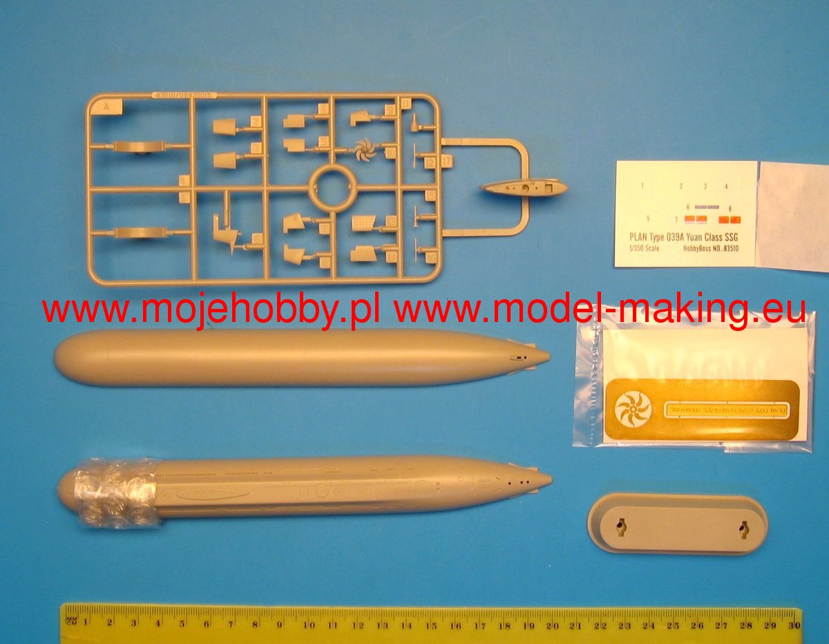 Chinese PLAN Type 039A Yuan Class Submarine SSG Hobby Boss 83510