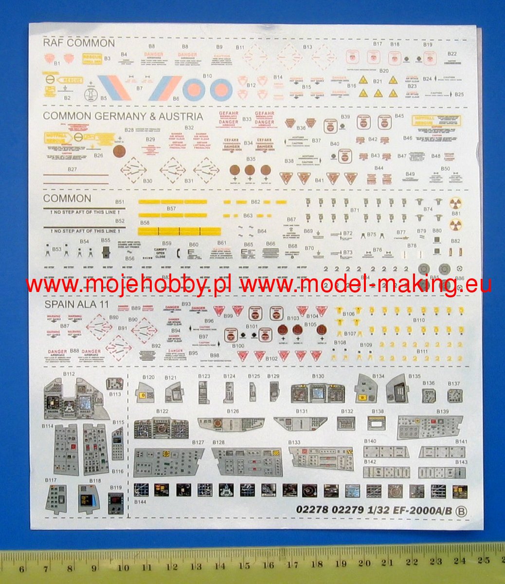 EF-2000A Eurofighter Typhoon Trumpeter 02278