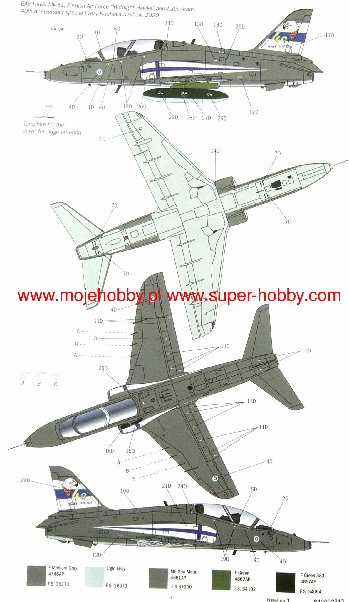 Hawk T Mk. I Italeri 2813