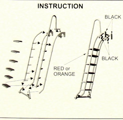 Ladder for Mig-23 Plus Model AL4038