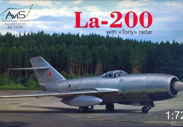 Lavochkin La-200 with Toriy radar Avis 72022