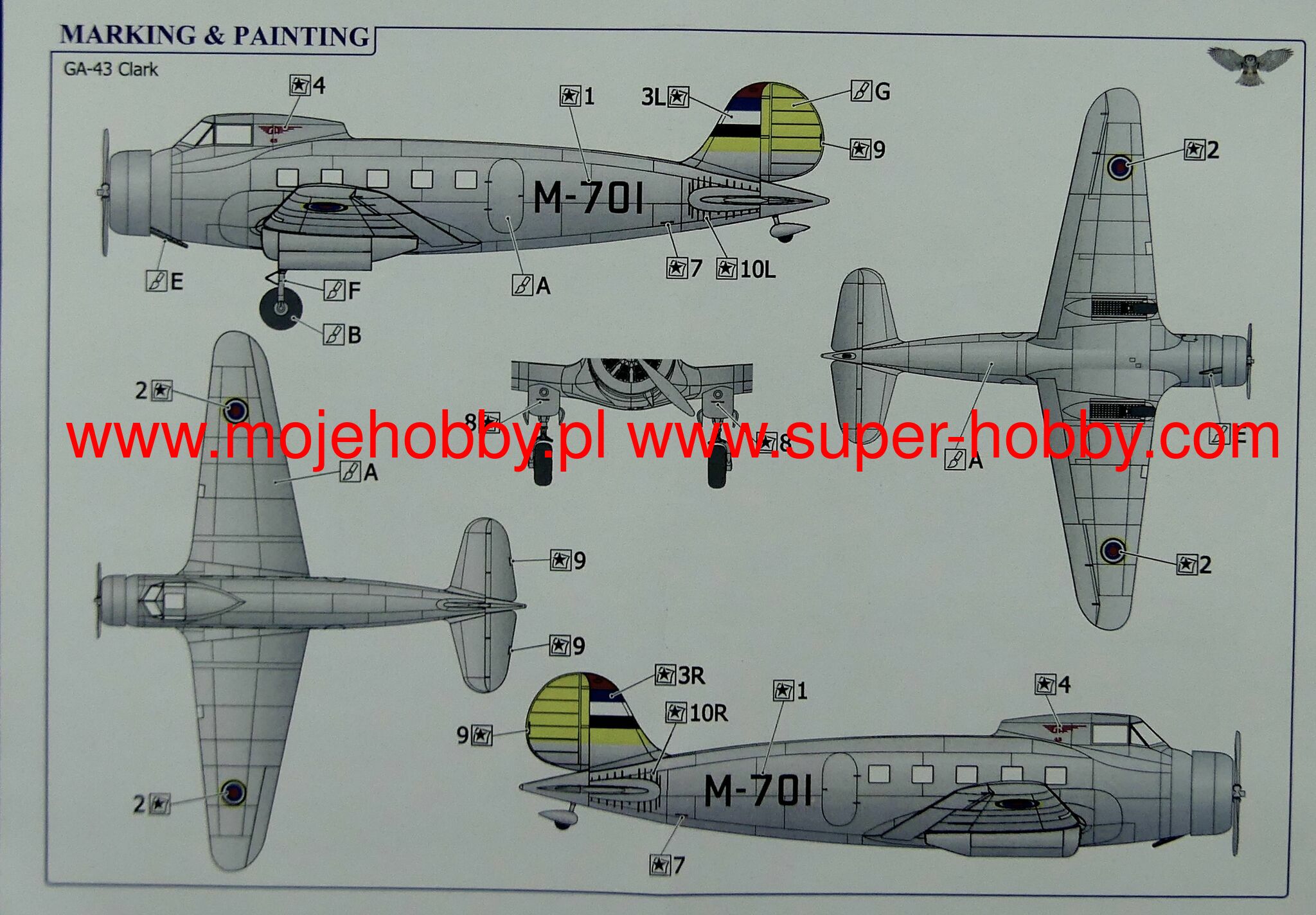 General Aviation Ga-43 Clark SOVA-M 72037