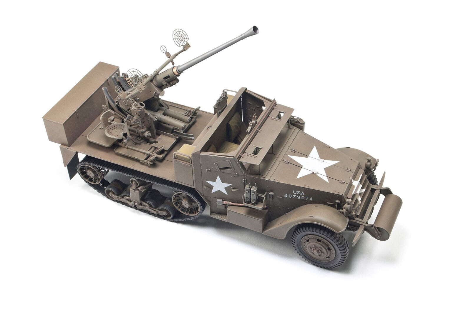 M34 40mm GMC U.S. Army Korean War - Self-Propelled Anti-Aircraft Gun ...
