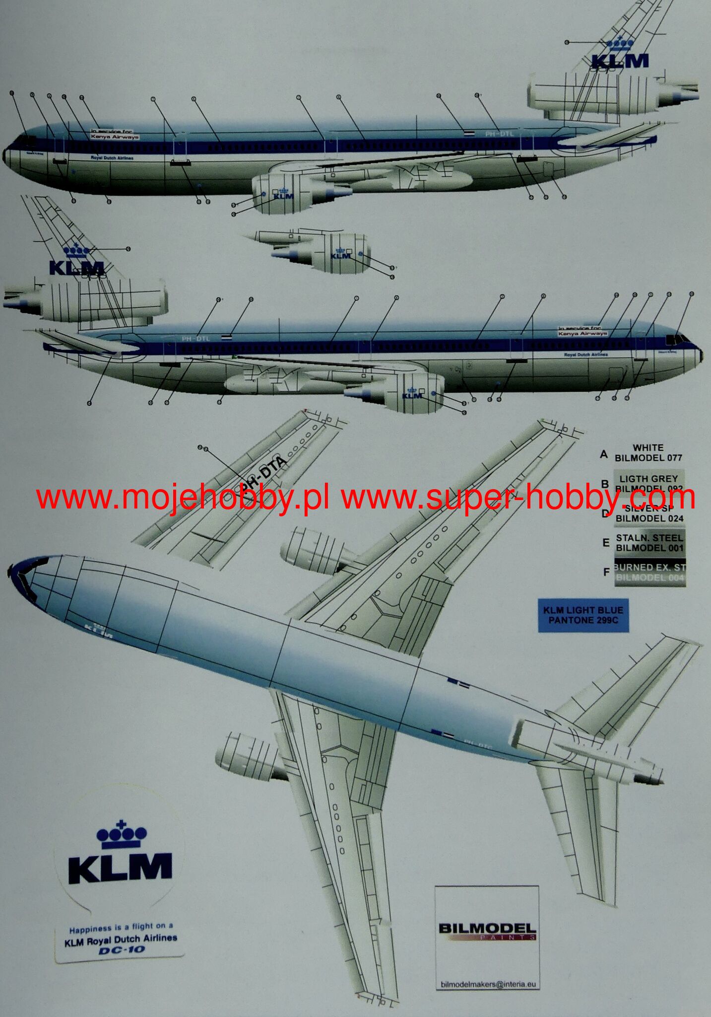 MDD DC-10-30 KLM KARAYA -144-59