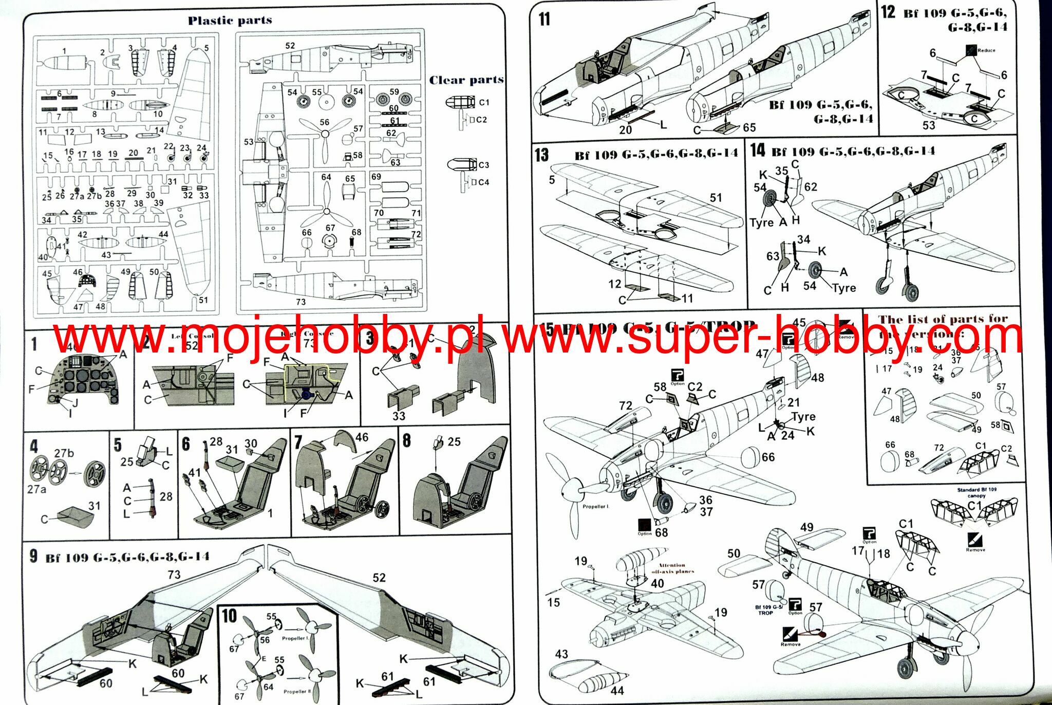 Messerschmitt Bf 109 G-6 'Balkan Eagles' AZ-Model 7864