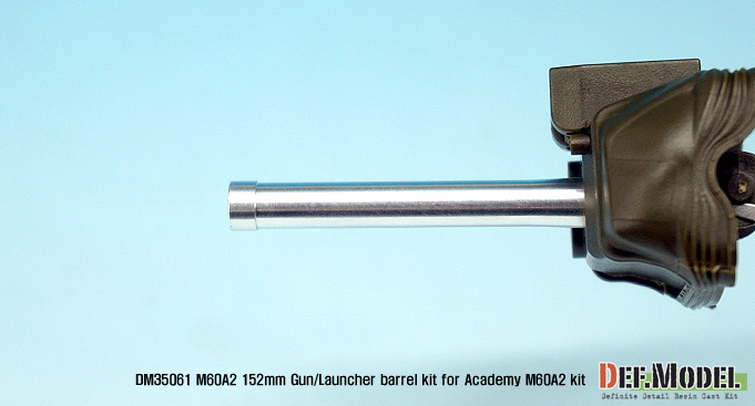 US M60A2 M162 Metal Gun Barrel 1 (for Academy 1/35) DEF Model -DM35061