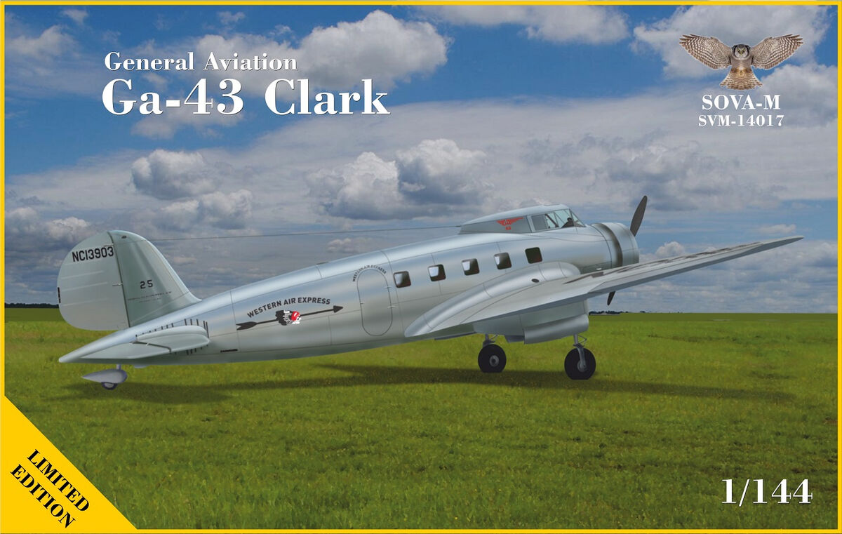 General Aviation Ga-43 Clark (Western Air Express) SOVA-M 14017